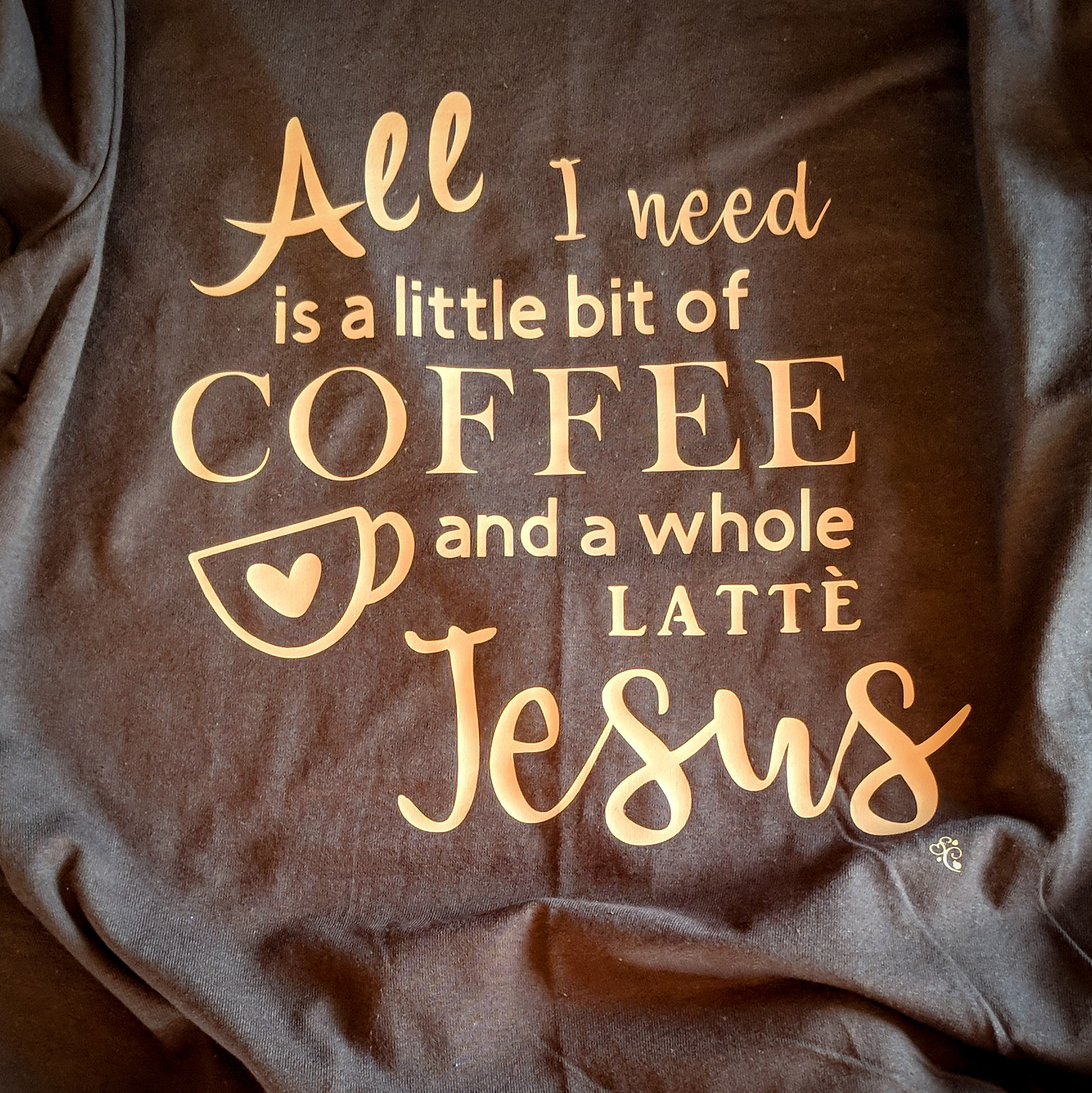 Coffee & A Whole Latte Jesus Ladies Shirt – Southern Cuddlebugs